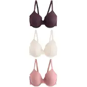 Next Set van 3 ultiem comfort beha's met vullingen e...